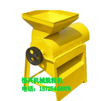 供应兴玉米脱粒机恒机械外贸机出BKB口农用玉米脱粒配套柴油组机