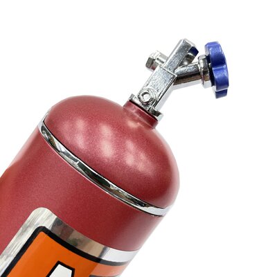 现货新款烟灰缸车载NOS氮气汽车改装车用金属翻盖烟缸除烟味礼品