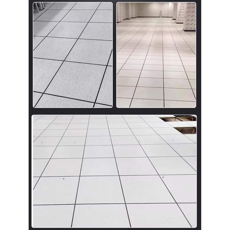 全钢防静地板600*600机房PVC抗静电高架空活动地板弱电地板