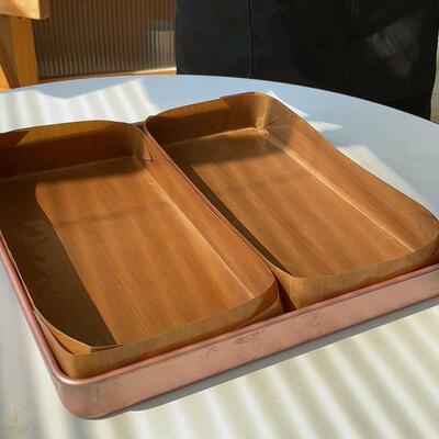 双拼油布28x烤盘专用耐高