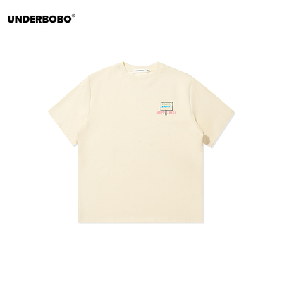 UNDERBOBO空气层春夏新款T恤男女