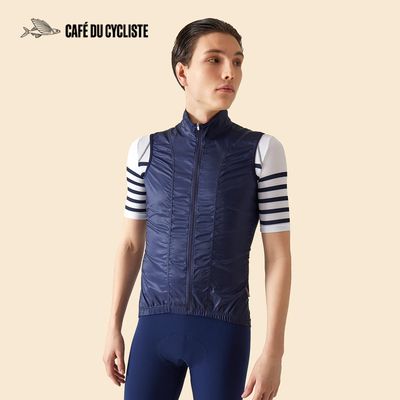 CDC男法国骑行马甲轻薄防风飞鱼