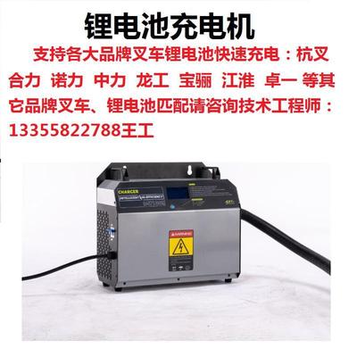 锂电池电动叉车充电机杭叉合力龙工诺力中力工程机械大功率Y72480