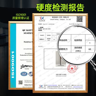 60度钨钢铣刀二刃数控刀具键槽合金钨钢刀d4钢用两刃高光加长平刀