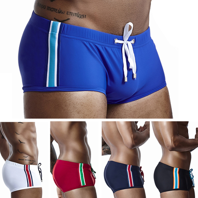 极速Hot Swimwear Men Breathable SwiFmsuits Man Swim Trunks B