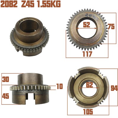 云南宝鸡机床厂CY CS6140 6150 6240床头箱离合双联齿轮2081-2114