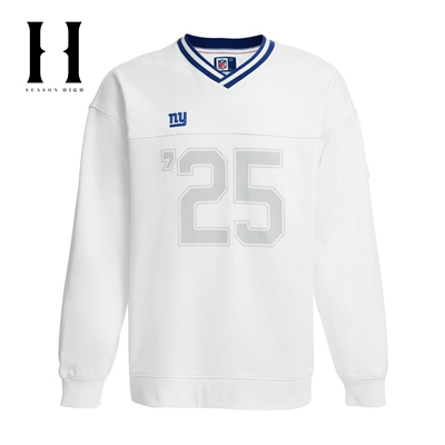 SEASON HIGH NFL联名2025年秋季新款男装卫衣宽松V领纯棉舒适上衣