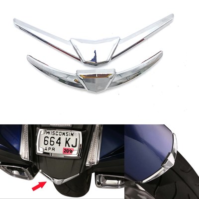 适用于金翼1800 gl1800 改装镀铬装饰 J前后挡泥板装饰件18-20年