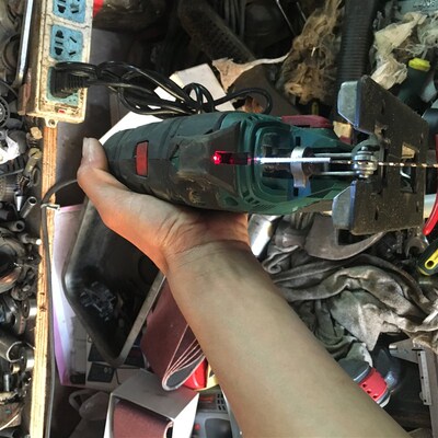 德国PARKSIDE曲线锯调速裁板切割机550瓦220伏国产锯条都可以用