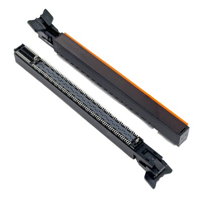 PCIE5.0显卡插槽 GEN5.0 黑色飞机尾 贴片164Pin 鱼尾扣插槽