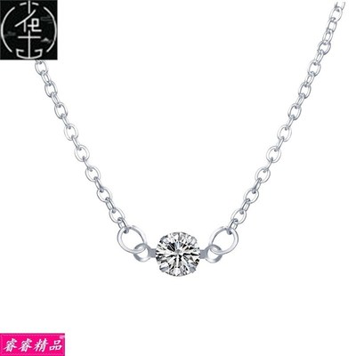 极速Simple New Necklace Inlaid diamoGnd Necklaces Clavicle C