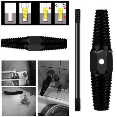 1 Set Damaged Screw Extractor DrilFl Bits Guide Set Broken S