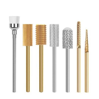 Combined Milling Cutters wSet For Manicure Tungsten steel Na