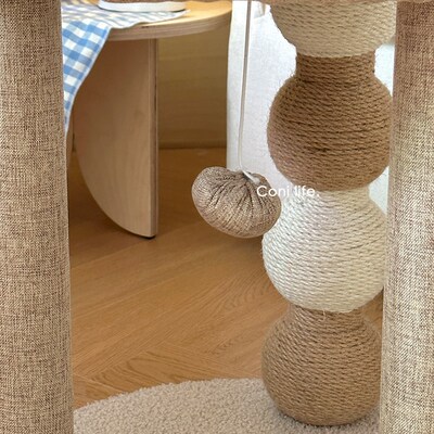 Coni life猫爬o架猫窝猫树一体不占地猫抓板剑麻猫咪跳台耐磨玩具