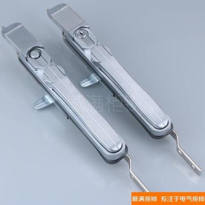 威满柜锁MS483-1-2天地连杆锁工业用机械柜锁机箱机柜门锁