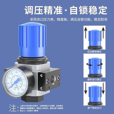 FESTO费斯托 托气源调压阀o减压阀LR-1/8-D-MINI LR-3/8-D-MIDI M