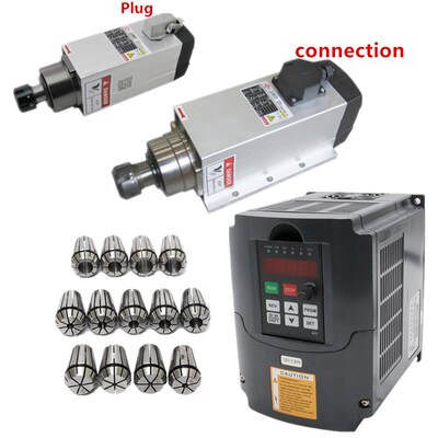 R ES freee shipping 2.2kw 220V /380V air cooled spindle moto