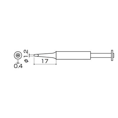 日本原装白光 900S-T-1.2D 烙铁咀 烙铁头 烙铁嘴
