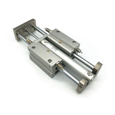 SMC MGGLB50/MGGLqB63-100-200-300-400-500-600薄型带导杆气缸