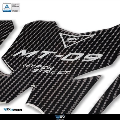 DIMOTIV 适用YAMAHA雅马哈 MT 09 碳纤维油箱护贴纸X鱼骨贴 DMV