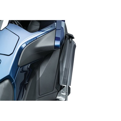 Kuryakyn金翼18后车头两侧空气导流罩GL1800烟熏色V车身可调导流