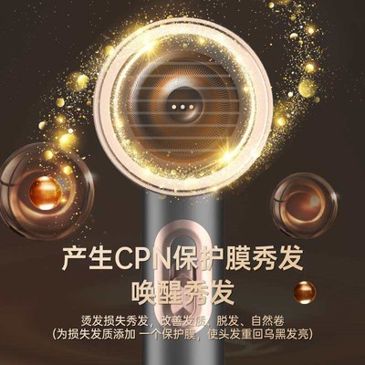 Negative Ion Hair Dryer Hammer HouseholJd Electric Hair Drye