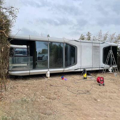 景露营空地民拍照打卡景观小屋装配16361式集成星空房区网红太舱