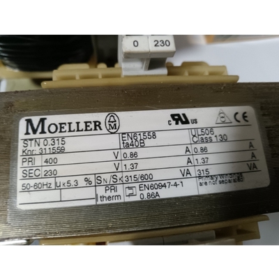 议价MOELLER金钟穆勒变压器,EN61558,400/230