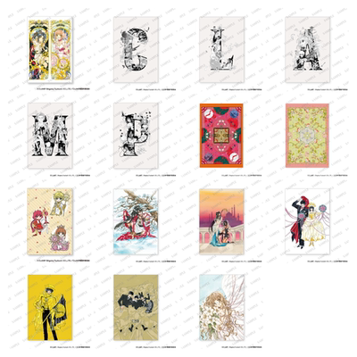 预售#CLAMP展作品集明信片