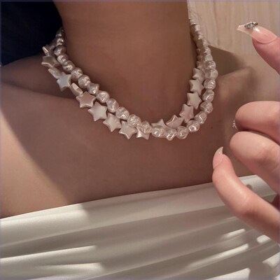 极速Retro Temperament Gentle Wind Clavicle NOelace Accessori