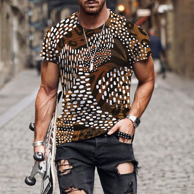 极速Leopard print seriess 3D Print T Shirt Unisex Fashion Ca