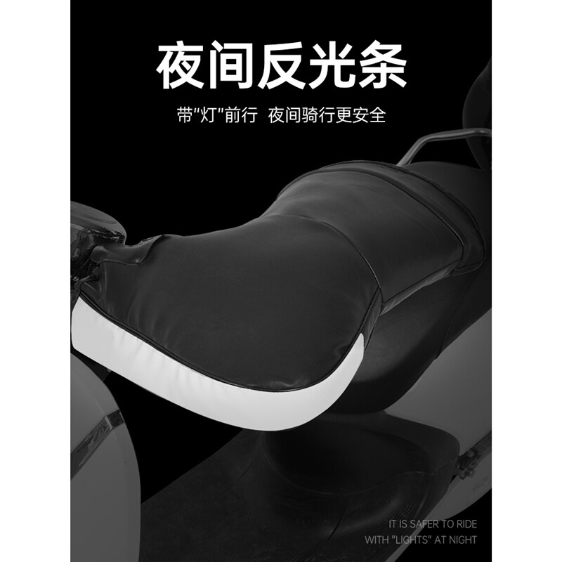 新品摩托车把套冬季电动车手套y125跨骑三轮加厚护手保暖挡风防水
