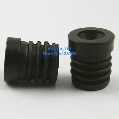 极速20 Pieces M6 Thread Nut 19mm RounGd Plastic Insert Cap T