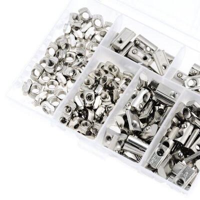 极速M3 M4 M5 M86 Half Round Elasticity Spring Nut BallZ Nut