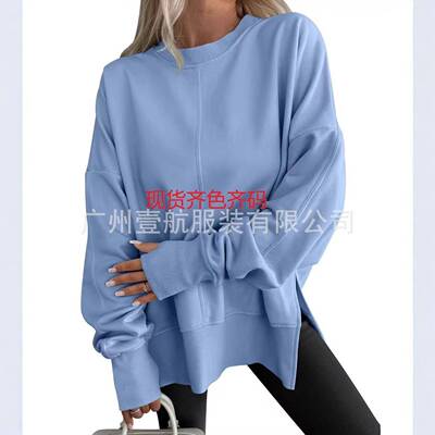 Women Oversized Sweatshirts Thumbhole Long Sleeve Hoodies