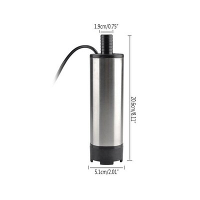 极速50PB 51mm 12V Dc Electric SubmersiIble Pump Oil Water Pu