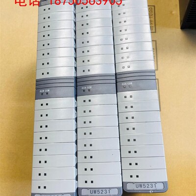 新品UW5231优稳卡件,16路模D拟量输入输出模块,满配有配套底