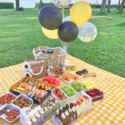 新品Picnic waterproof mat thick outdoor picnic beach Ytent m