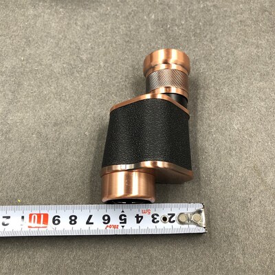 好货单筒望远镜寻蜂放牧观景黄铜8x24高倍高清迷你便携户外微光夜