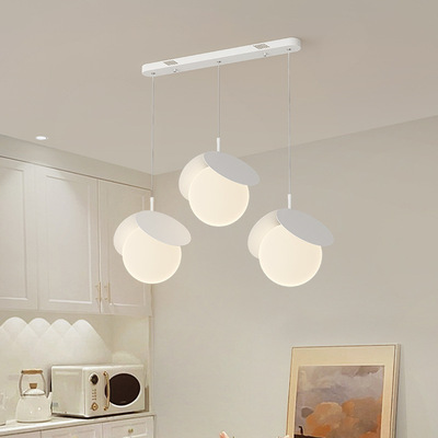 奶油风餐厅吊灯北欧设计师樱桃魔豆灯现代简约饭厅吧台卧室床QDH1