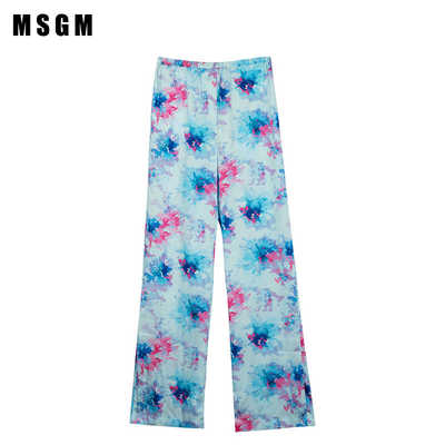 扎染女士休闲裤MSGM意大利潮牌