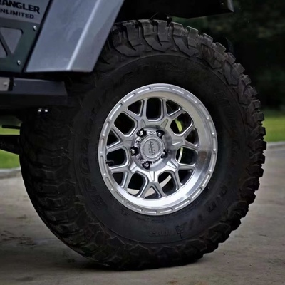 黑泥M510C轮毂适配坦克300普拉多轻量化游骑侠烈马超霸BJ40帕杰罗