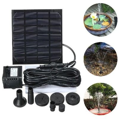 1.5W Solar Garden Fountain Pump Solar Garden Fountains