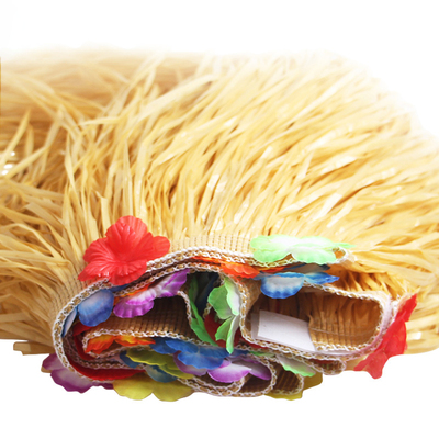 极速Hawaii Party Tropical Table Skirt IDIY Hawaiian Grass Sk