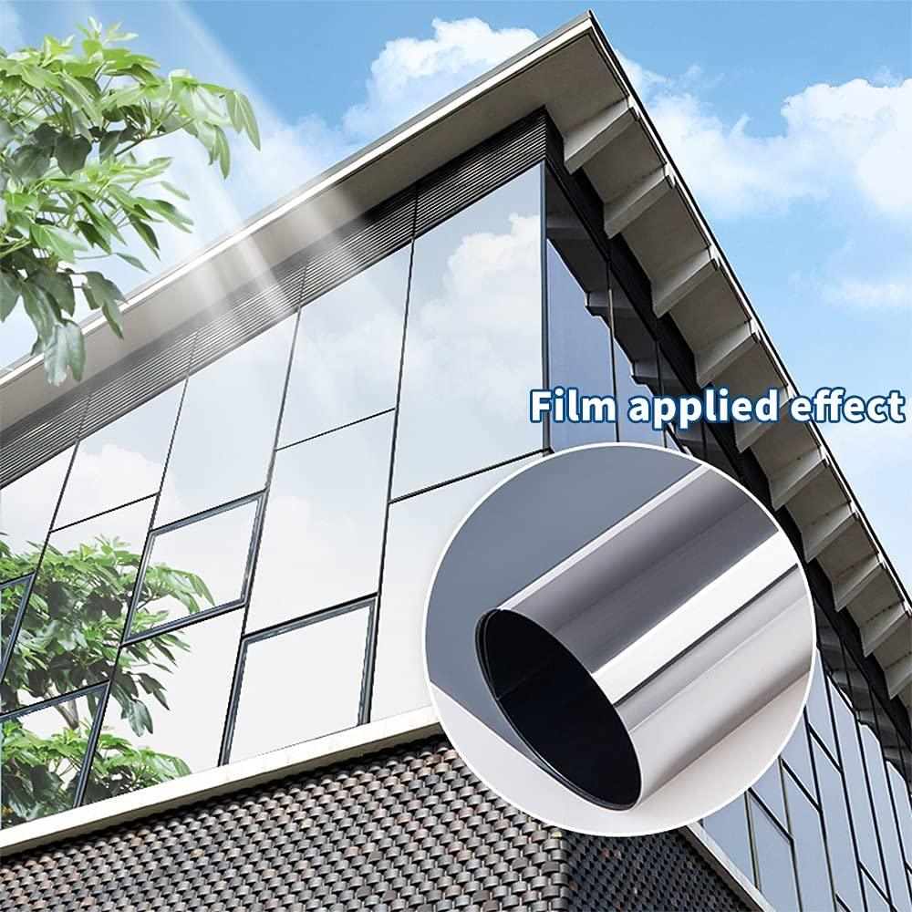 极速Privacy Window Film Self Adhesive Sun Protection Film UV_虎窝淘