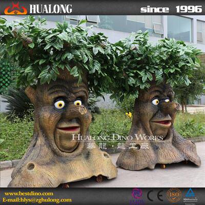 仿真植物装饰品仿真说话树模型和蔼的树爷爷景观装饰园林设计.