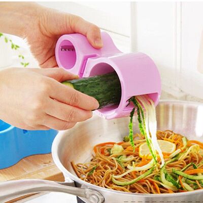 好货Vegetable Spiral Slicer Grater With Knife Sharpener