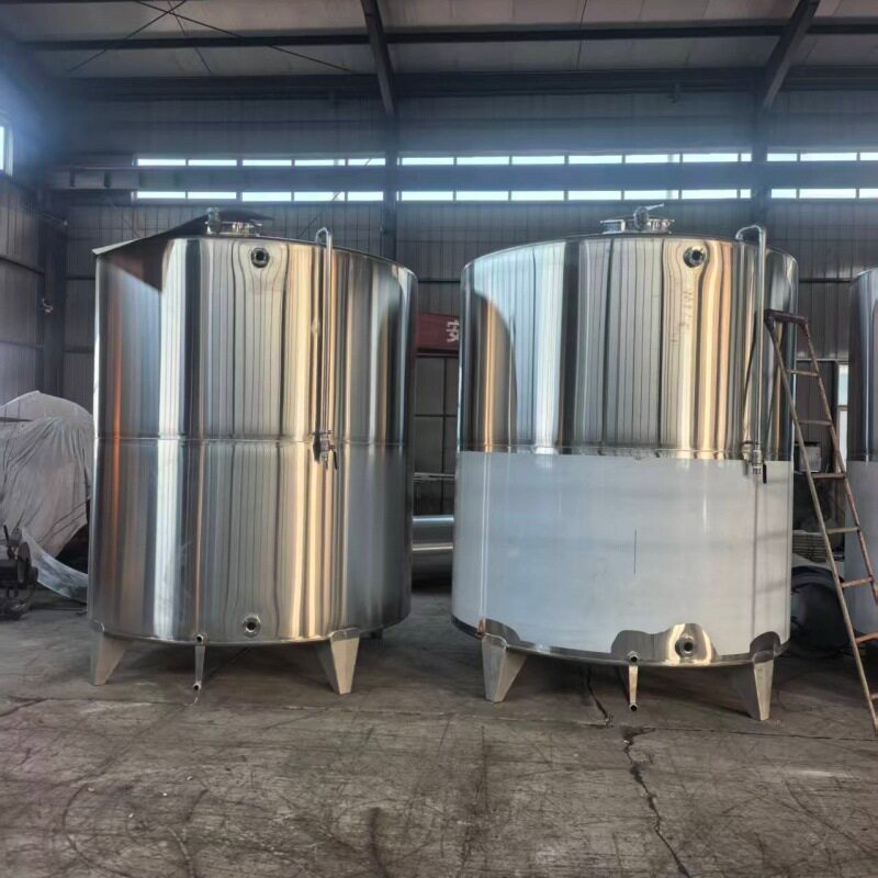 不锈钢储罐 酒厂大型储酒罐3吨5吨10吨立式油罐1吨2小型水罐 奶罐