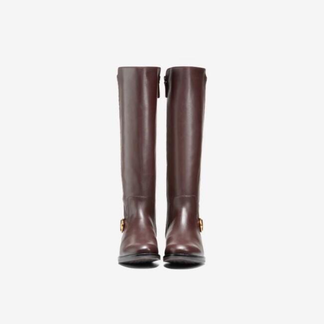 Cole Haan/歌涵女鞋时尚潮流休闲百搭长靴春秋季舒适高筒靴骑士靴