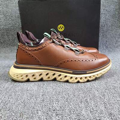 Cole Haan/歌涵 男鞋休闲鞋 布洛克雕花运动钻石底老爹鞋